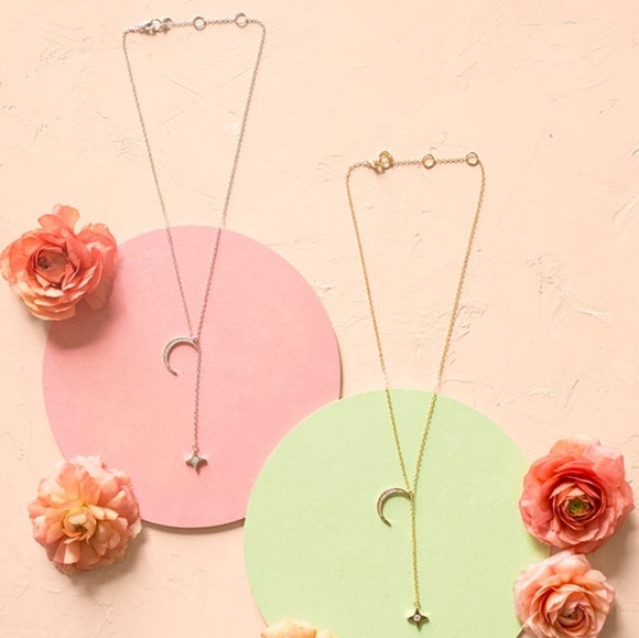 Lili Claspe | Jewelry | Lili Claspe Rope The Moon Lariat | Poshmark